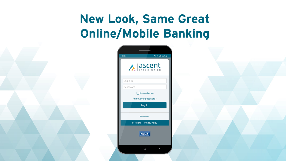 Online/Mobile Banking Update to Ascent CU Branding | Ascent Credit Union